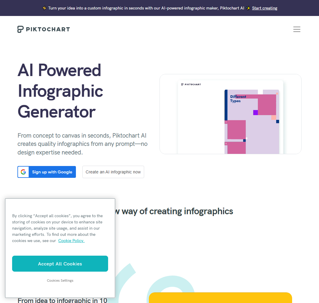Piktochart - Herramienta de Inteligencia Artificial